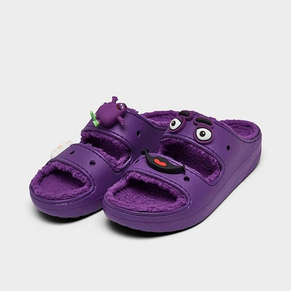 CROCS | Shoes | Mcdonalds X Crocs Grimace Cozzzy Sandal | Poshmark